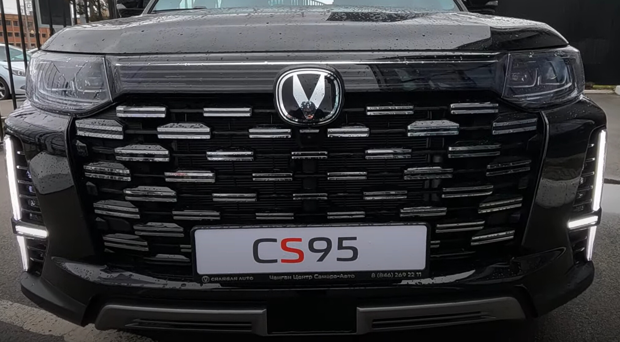 Changan CS95 New приспособили специально для российской зимы - АБН 24